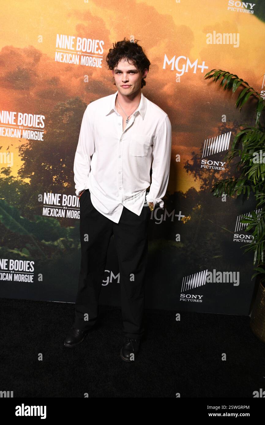 Culver City, California, USA 20th February 2025 Actor Curran Walters ...