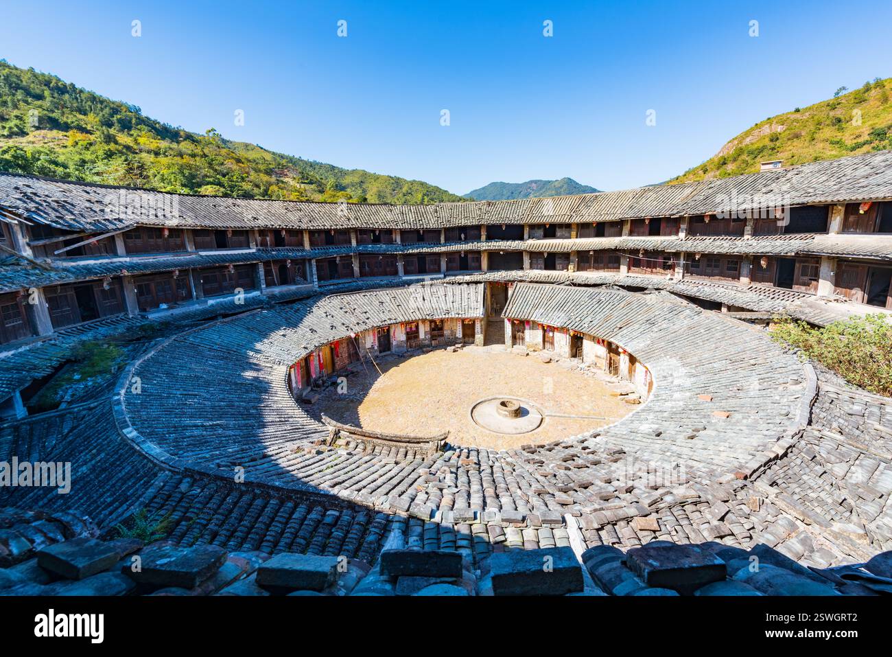 Guangdong Chaozhou Raoping Tulou Runfeng Building Stock Photo - Alamy