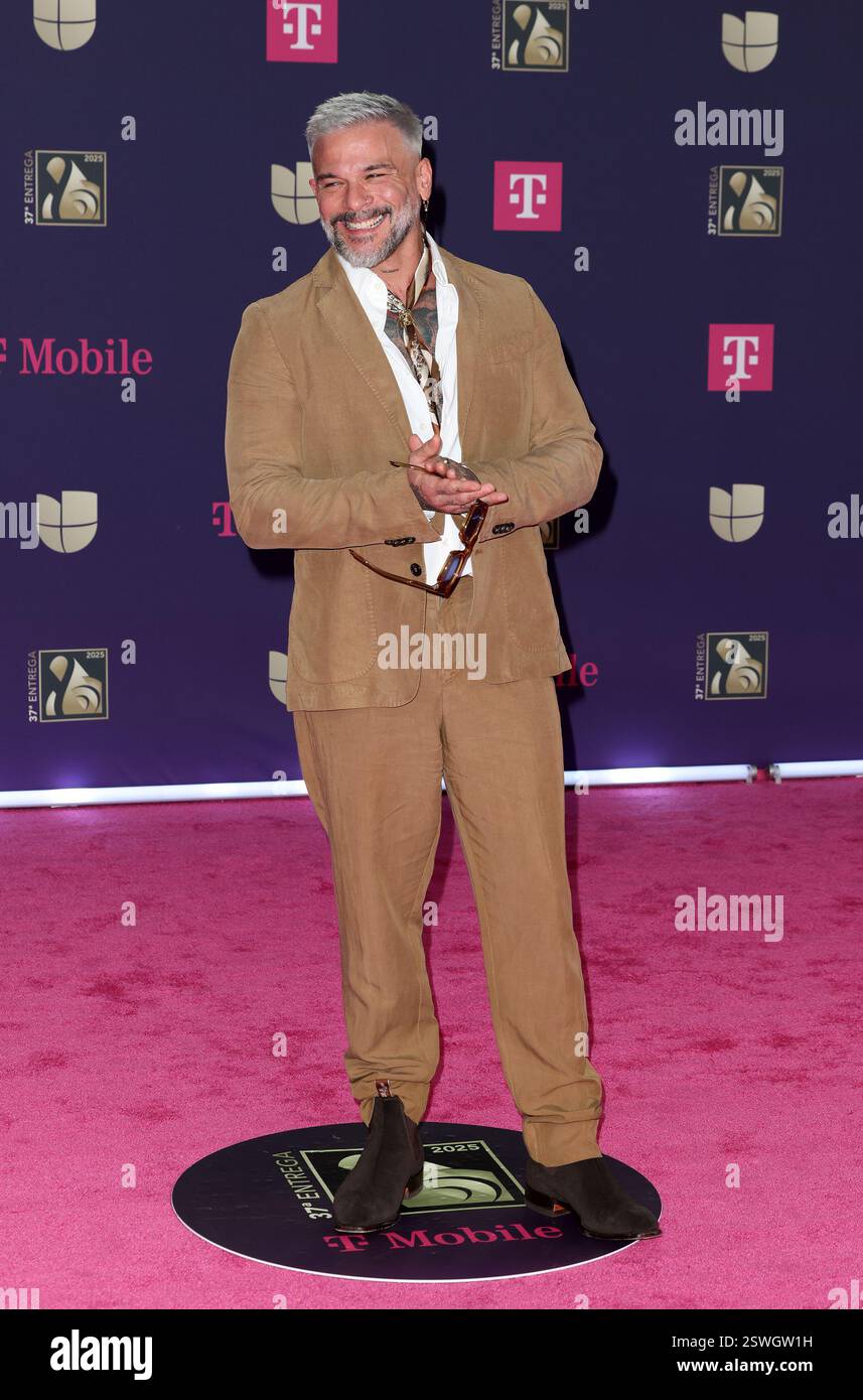 MIAMI, FLORIDA - FEBRUARY 20: Pedro Capo attends Univision's 37th ...
