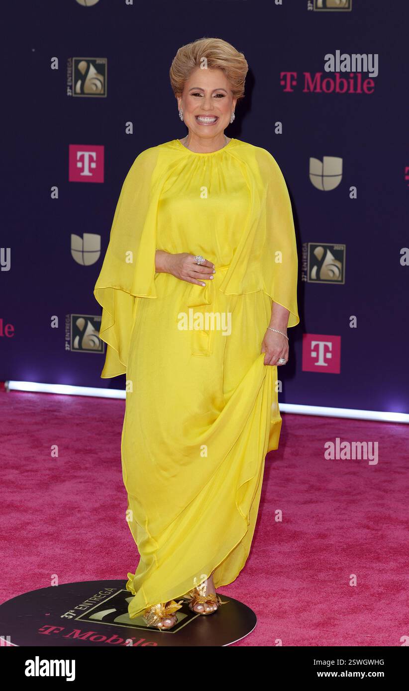 MIAMI, FLORIDA - FEBRUARY 20: BIs La Medium attends Univision's 37th ...