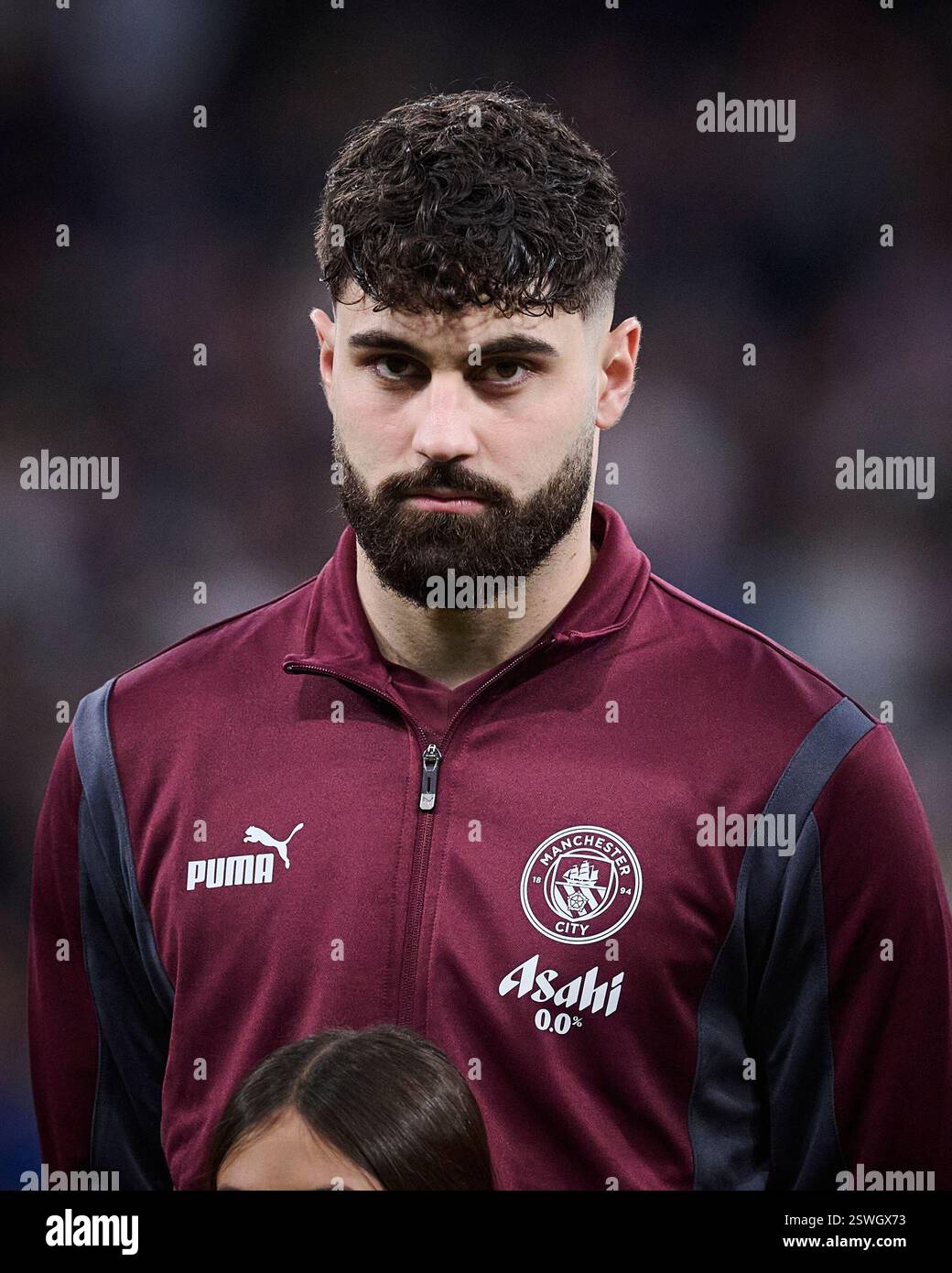 Madrid, Spain. 19th Feb, 2025. Manchester City FC`s Josko Guardiol ...