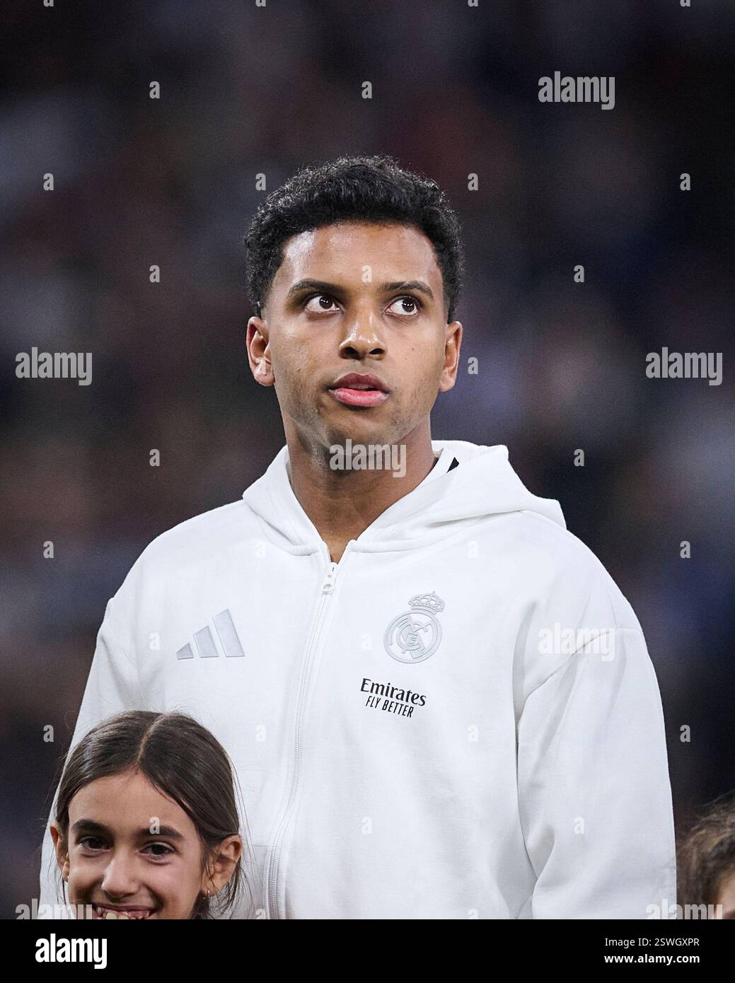 Madrid, Spain. 19th Feb, 2025. Real Madrid CF`s Rodrygo Goes during ...
