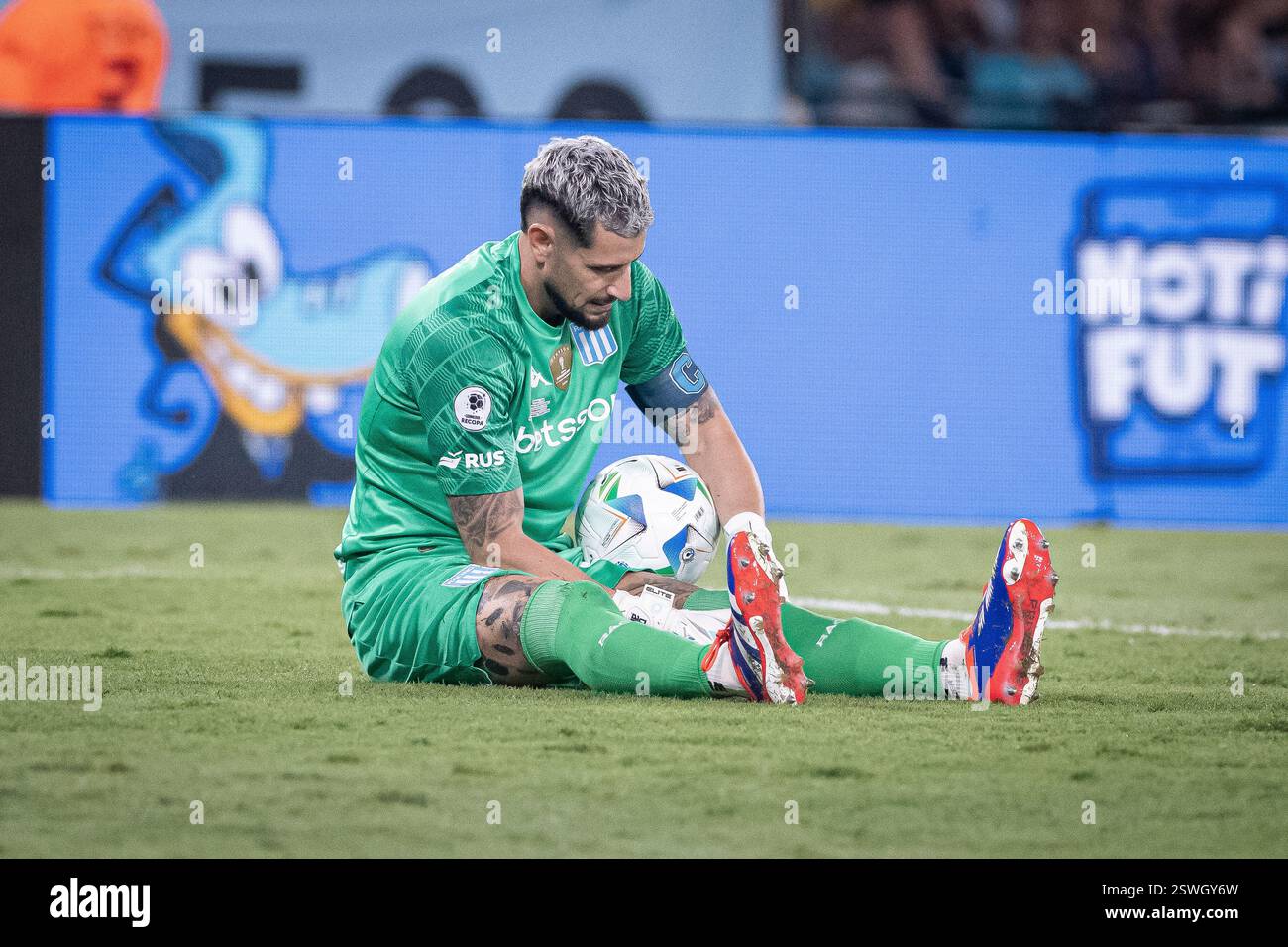 Gabriel Arias of Racing Club seen during the Recopa Sudamericana 2025 ...