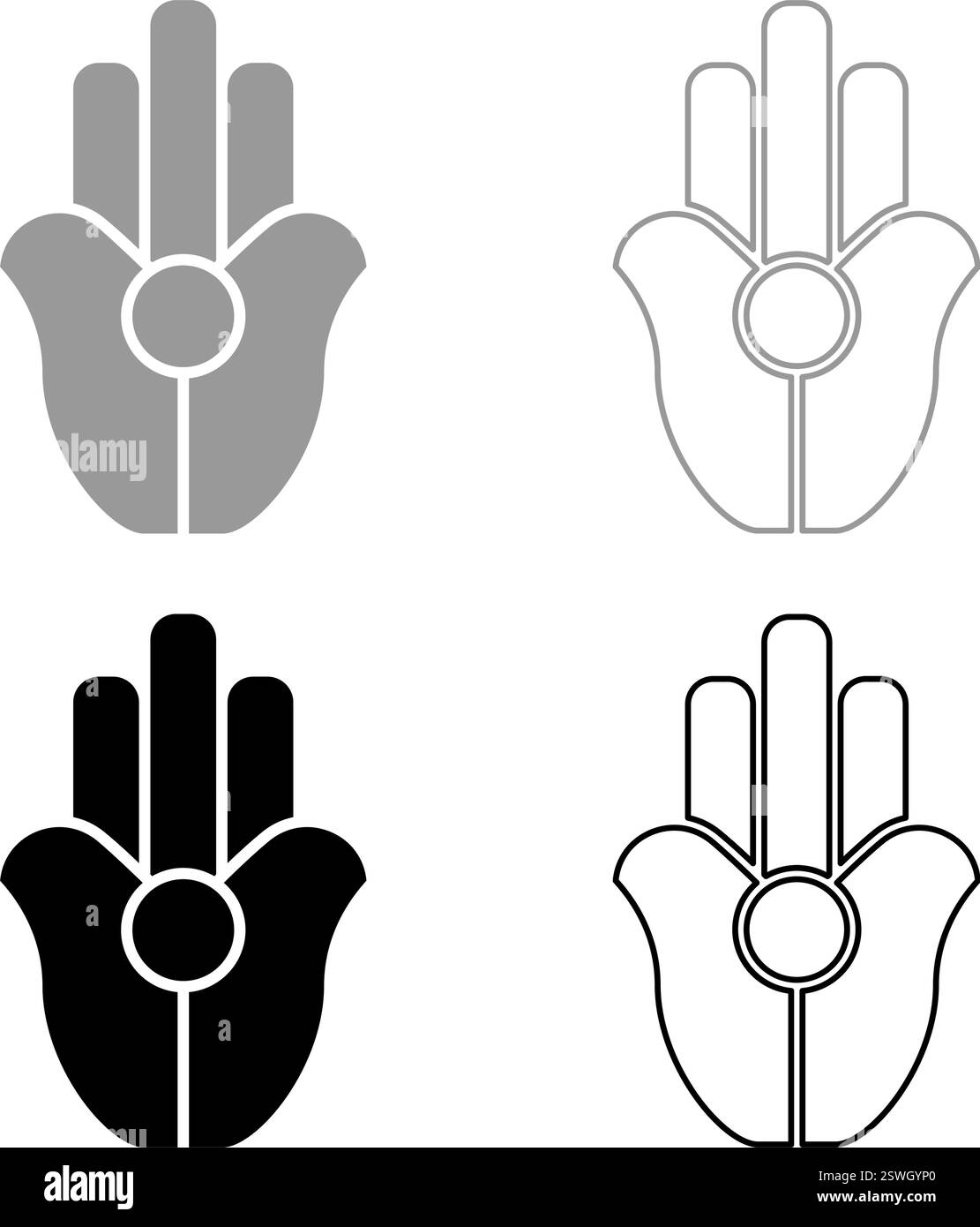 Symbol Natib Qadish Kappu palm Hamsa Levantian neo paganism neopaganism ...