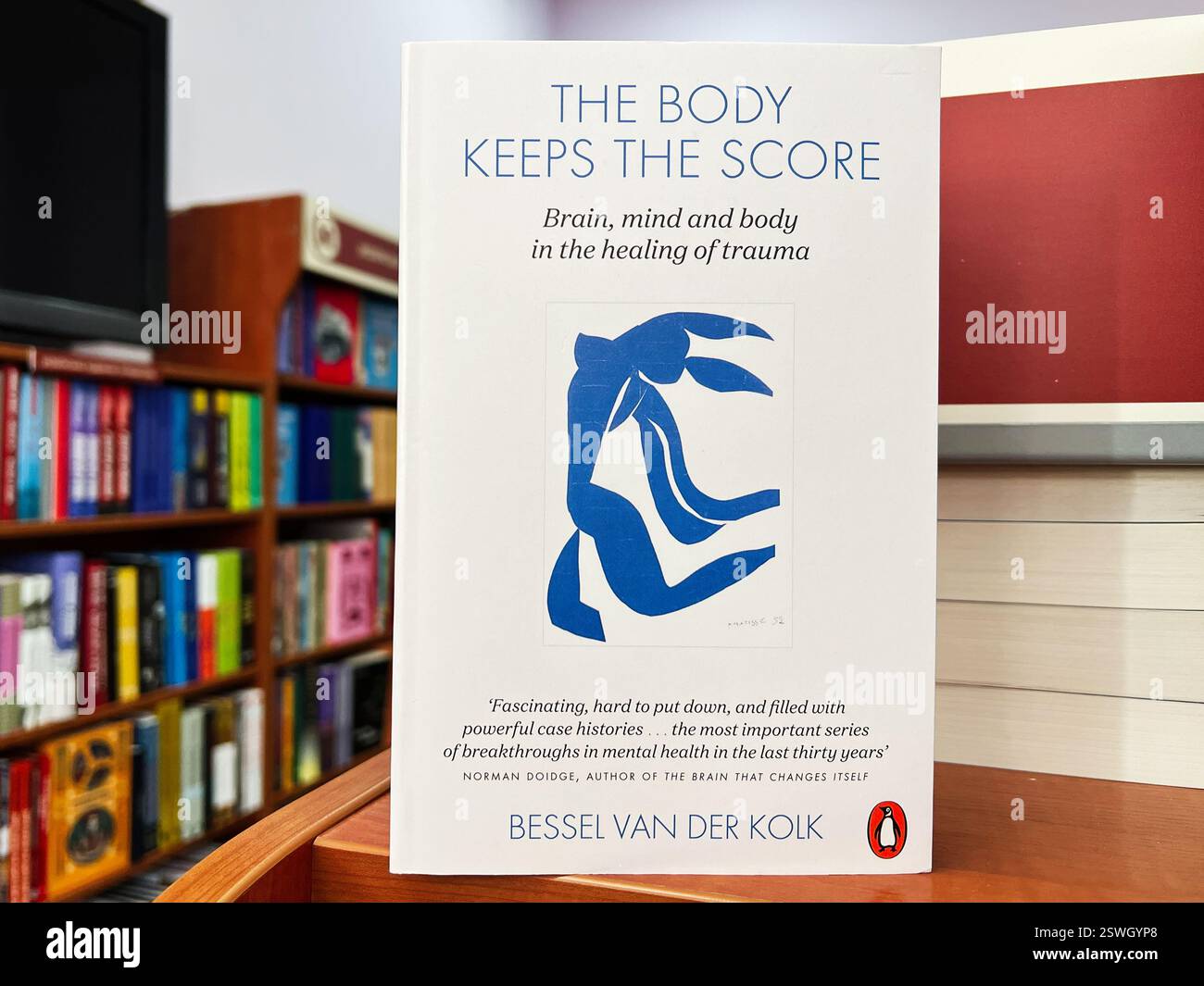 Lviv, Ukraine - February 20, 2025: The Body Keeps The Score by Bessel ...