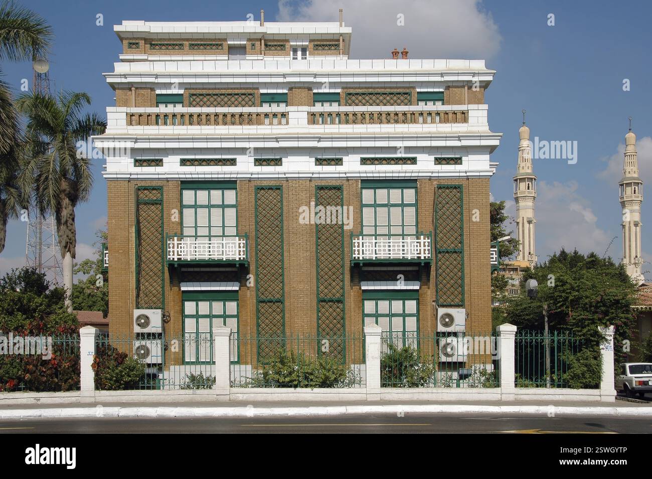 Administrative building built in the Colonial architecture in the 1929s ...