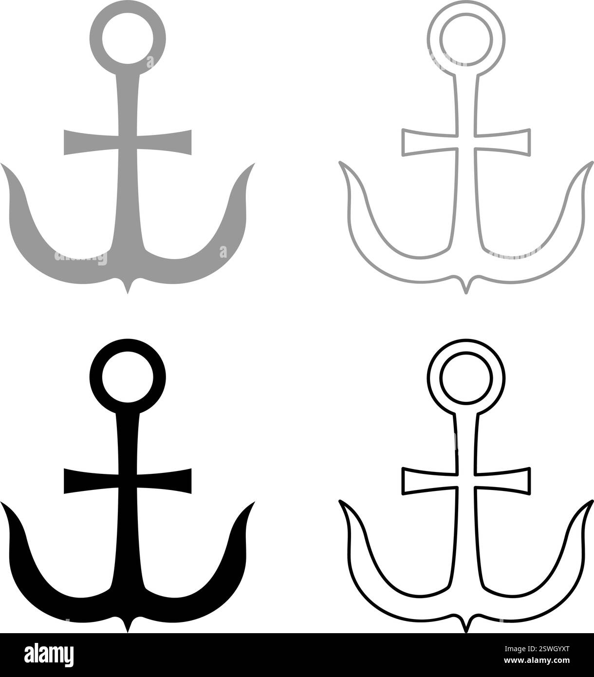 Christian symbols anchor hi-res stock photography and images - Alamy