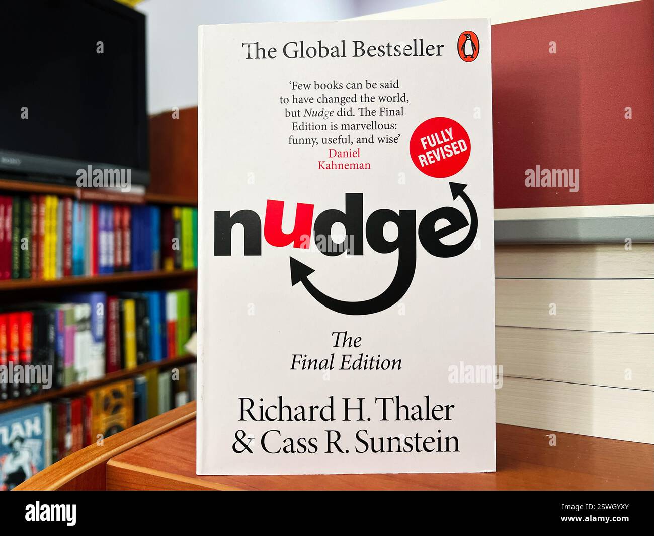 The book nudge hi-res stock photography and images - Alamy