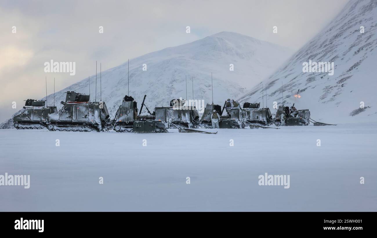 Undated handout photo issued by the Ministry of Defence of Mortar Troop ...