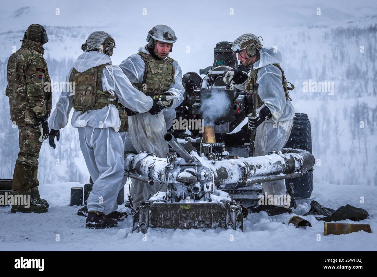 Undated handout photo issued by the Ministry of Defence of Army ...