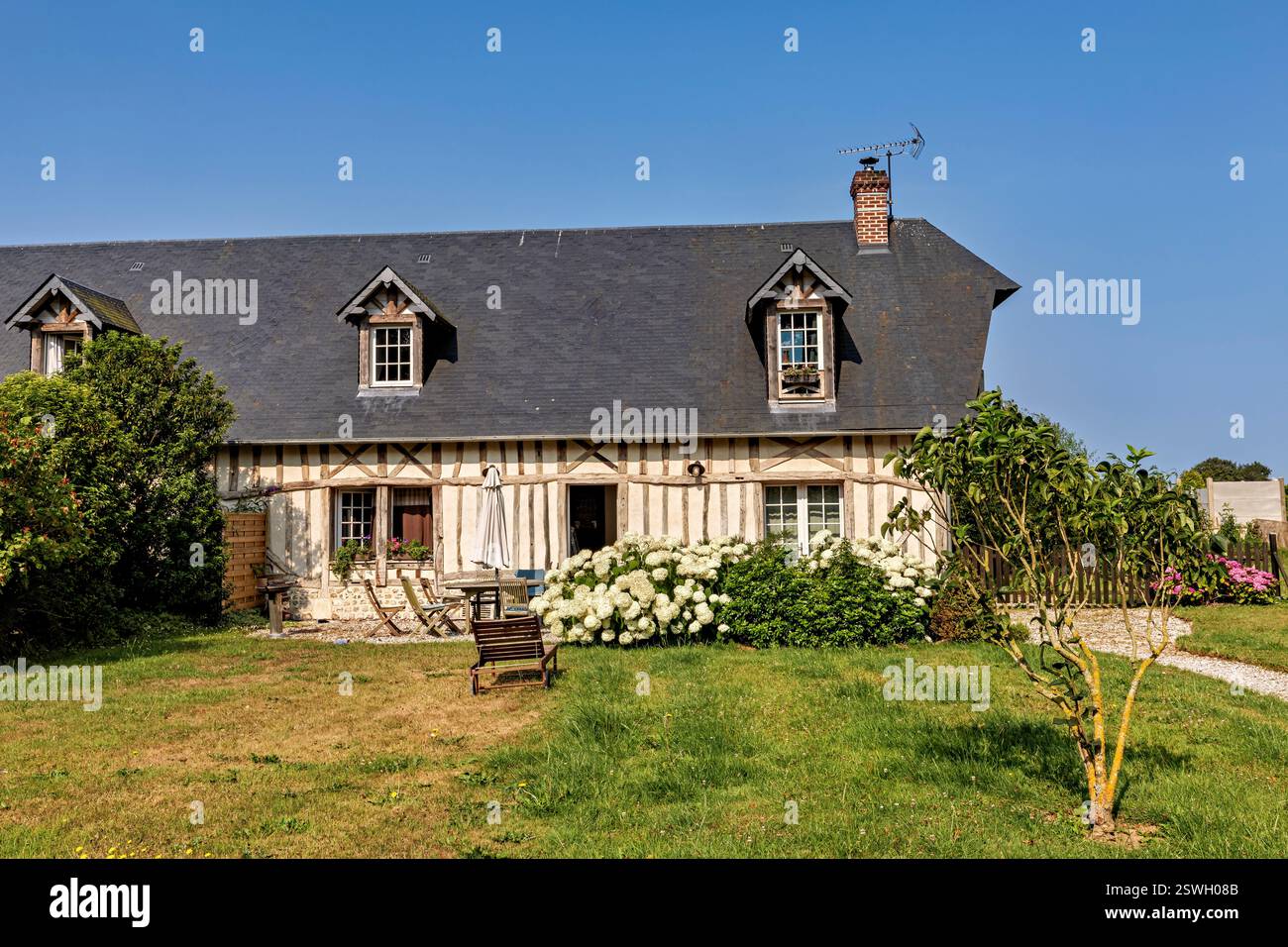 Houses and Villages of the Normandy of France Stock Photo - Alamy