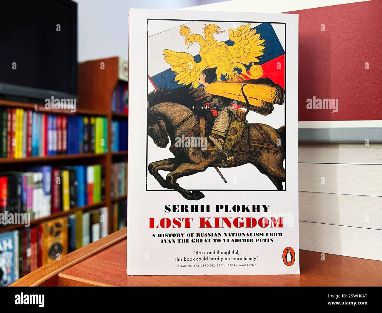 Lviv, Ukraine - February 20, 2025: Lost Kingdom by Serhii Plokhy. Front ...