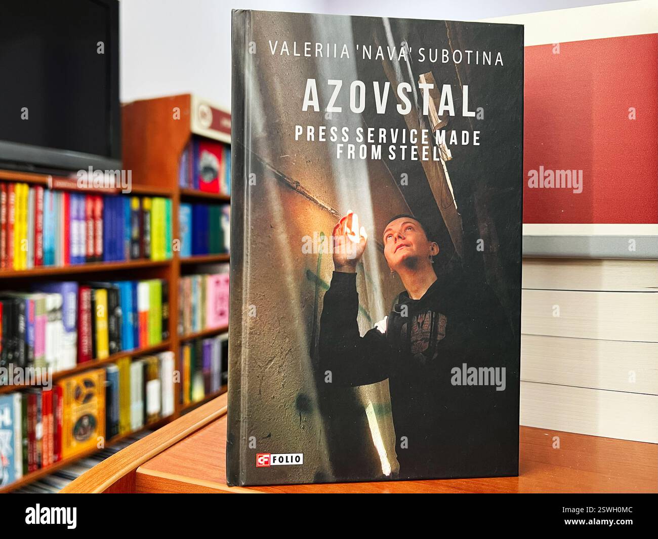 Lviv, Ukraine - February 20, 2025: By Valeriia Nava Subotina. Book ...