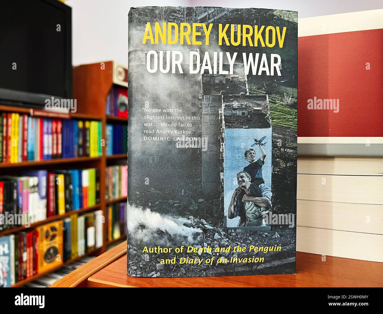 Lviv, Ukraine - February 20, 2025: Photograph of a book titled Our ...