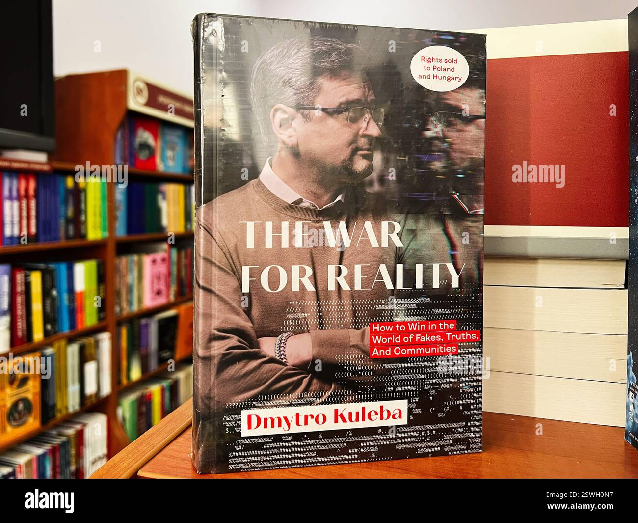 Lviv, Ukraine - February 20, 2025: Front cover of The War for Reality ...