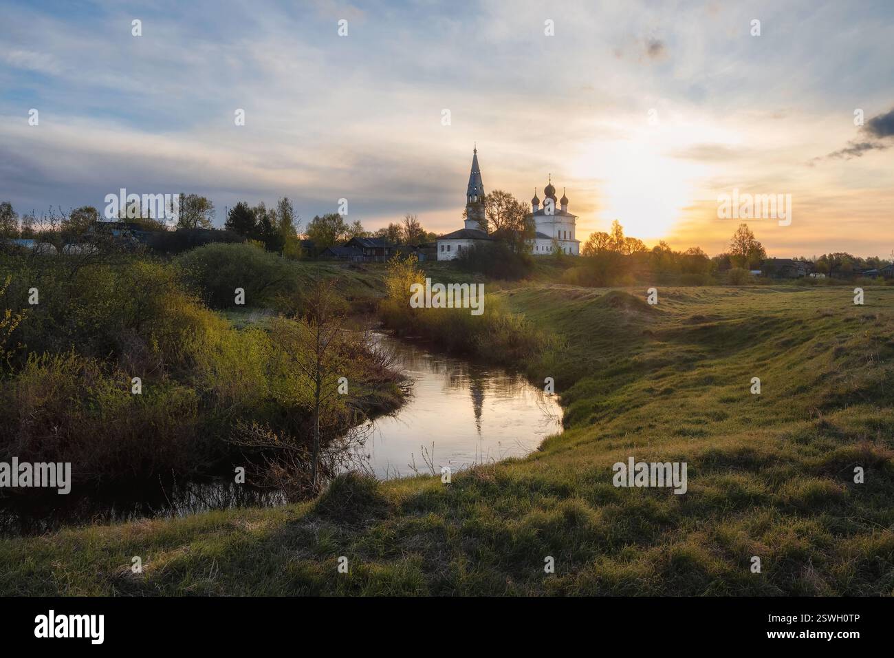 On surface river monastery hi-res stock photography and images - Alamy