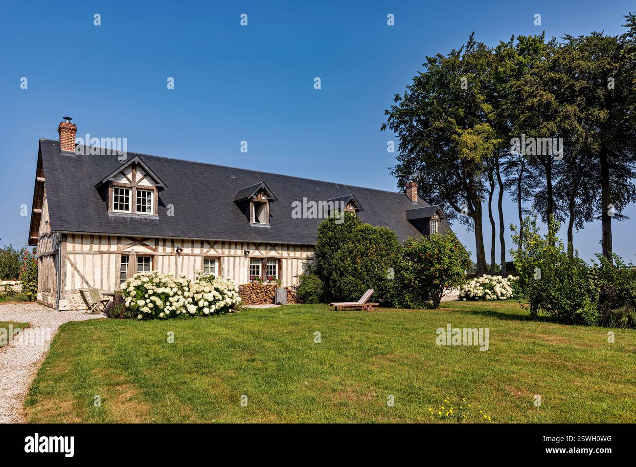 Houses and Villages of the Normandy of France Stock Photo - Alamy