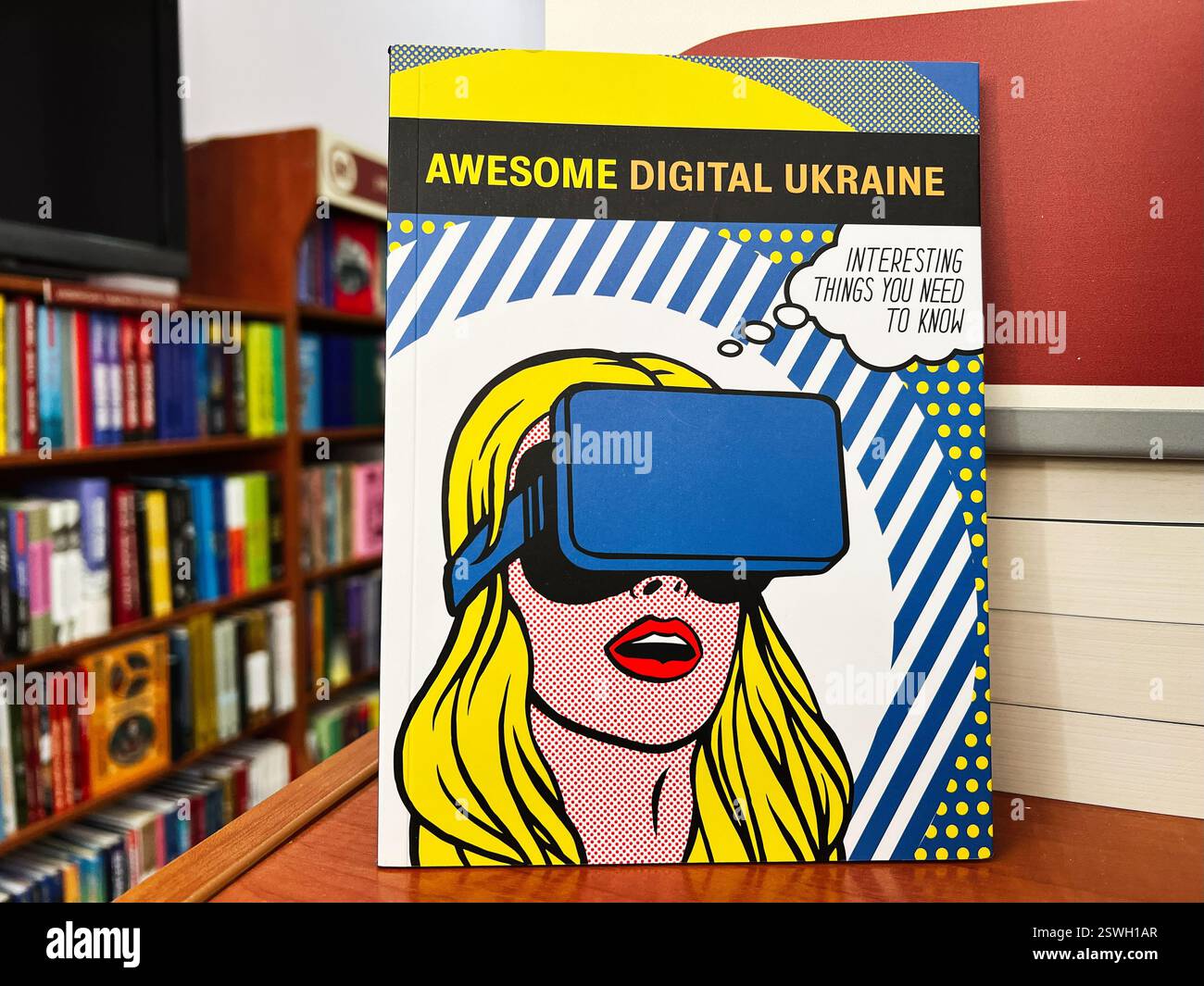 Lviv, Ukraine - February 20, 2025: Illustrated book cover showcasing ...