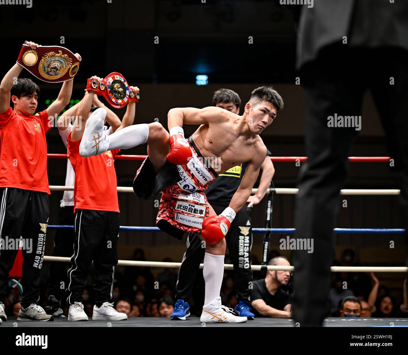 Tokyo, Japan. 11th Feb, 2025. Champion Daishi Nagata before his OPBF and WBO Asia Pacific Super ...