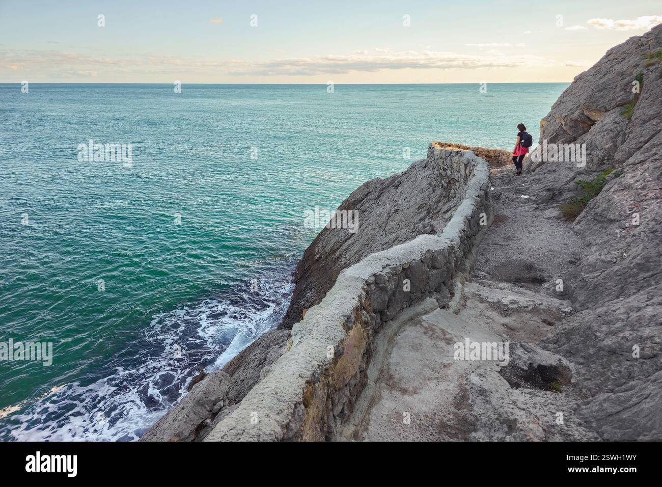 Climbing stone step trail hi-res stock photography and images - Alamy