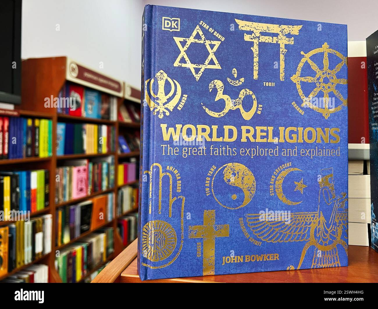 Lviv, Ukraine - February 20, 2025: 30 world religions. The great faiths ...