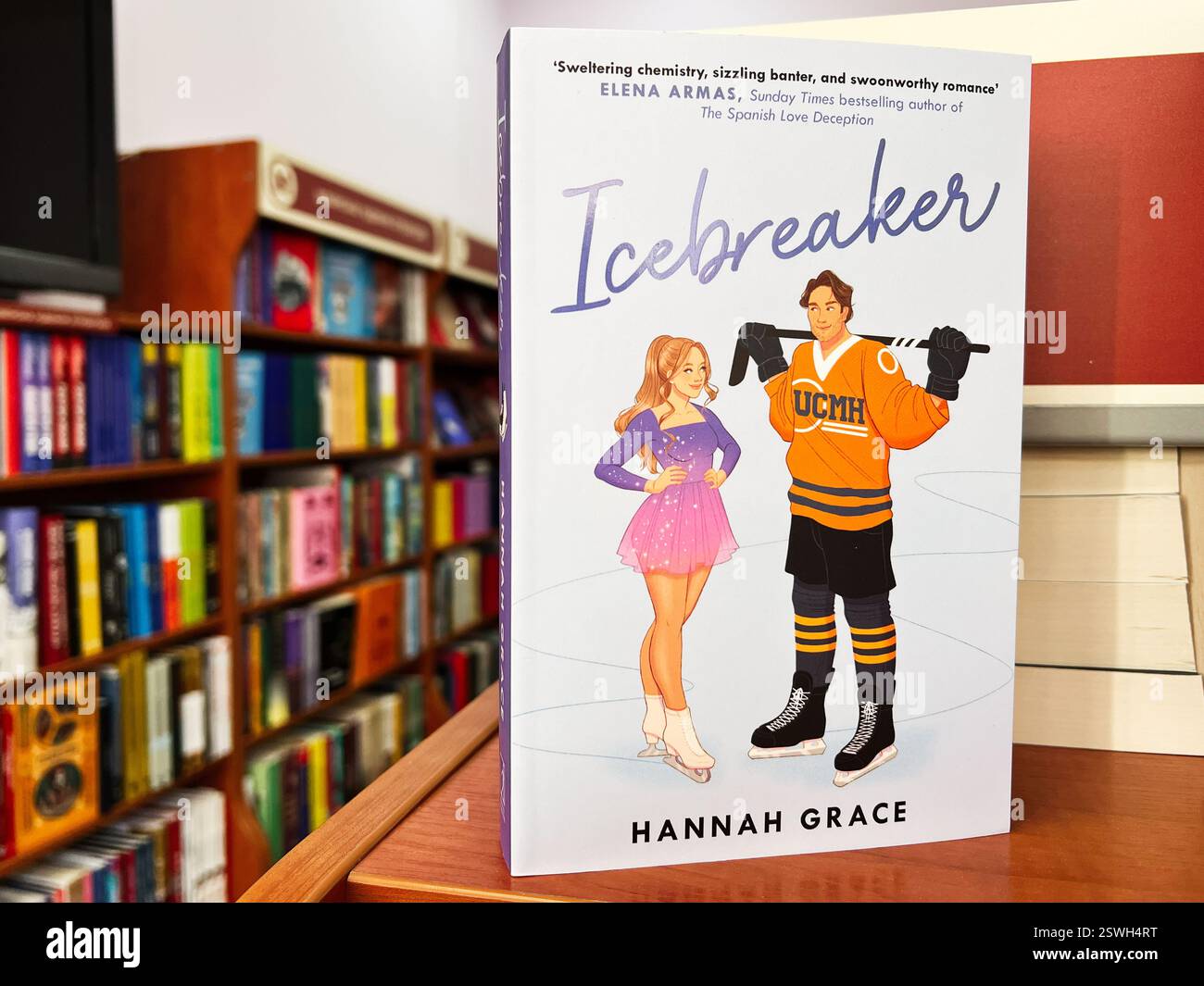 Lviv, Ukraine - February 20, 2025: Icebreaker by Hannah Grace book ...