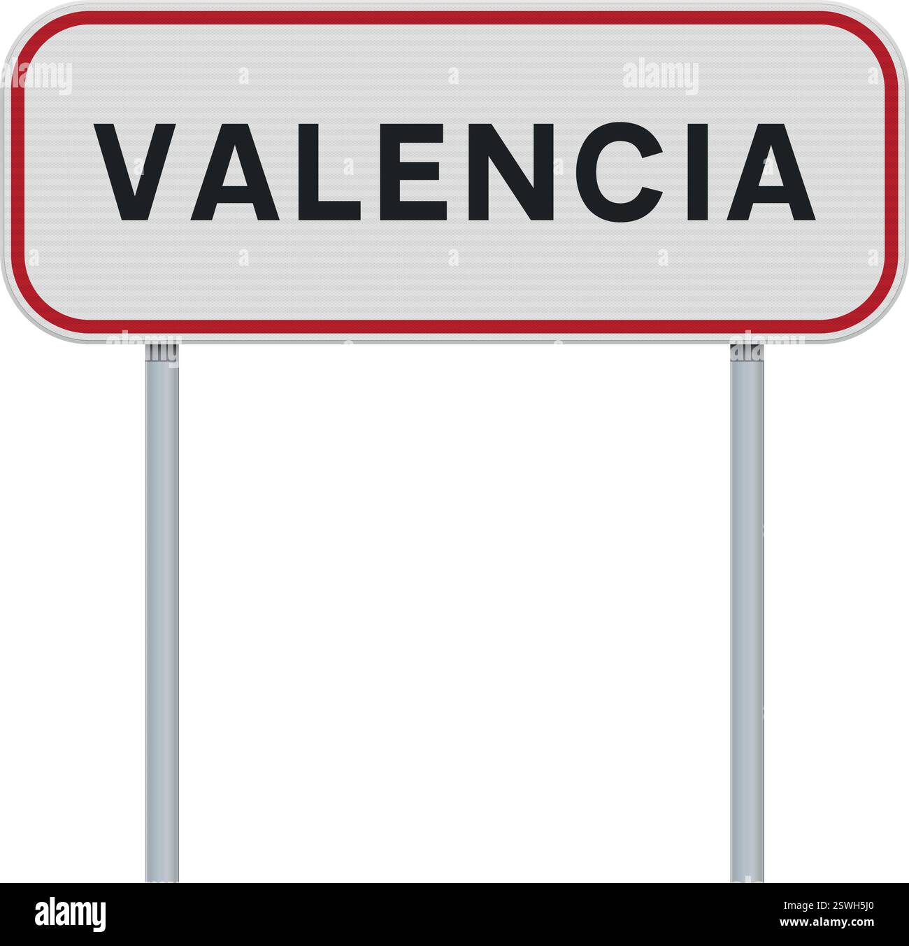 Valencia mark Stock Vector Images - Alamy