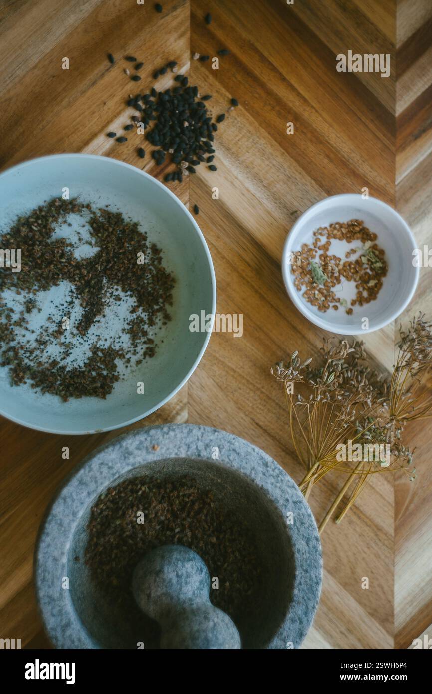 Collection of plant seeds ready for storage Stock Photo - Alamy