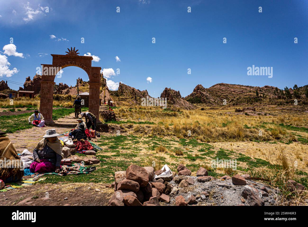 Sacred Aramu Muru Willka Uta Portal in Puno Peru Ancient Andean Site ...