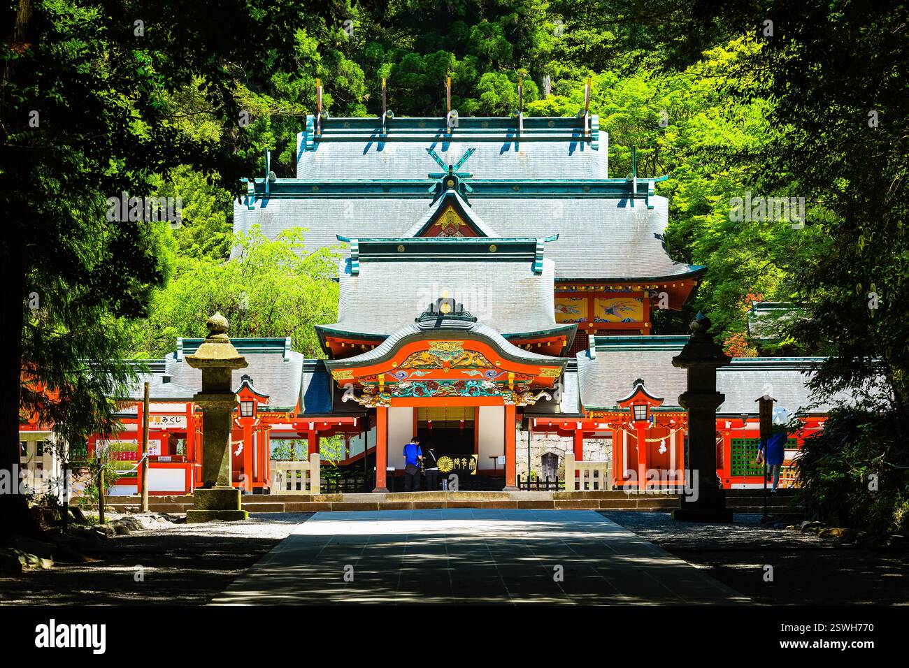 Kirishima shrines in kyushu japan hi-res stock photography and images ...