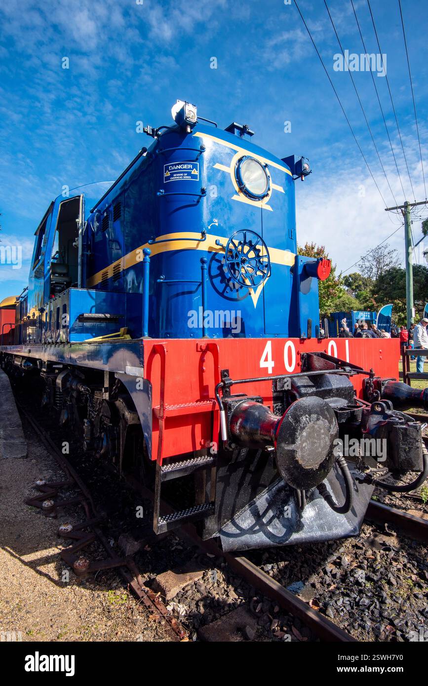 NSW Government Railways 40 class diesel, 4001 at the New South Wales ...