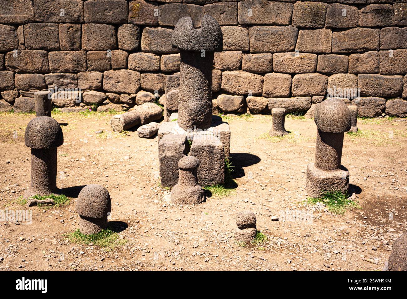 Fertility Worship at Inca Uyo Ancient Temple in Chucuito Puno Peru ...