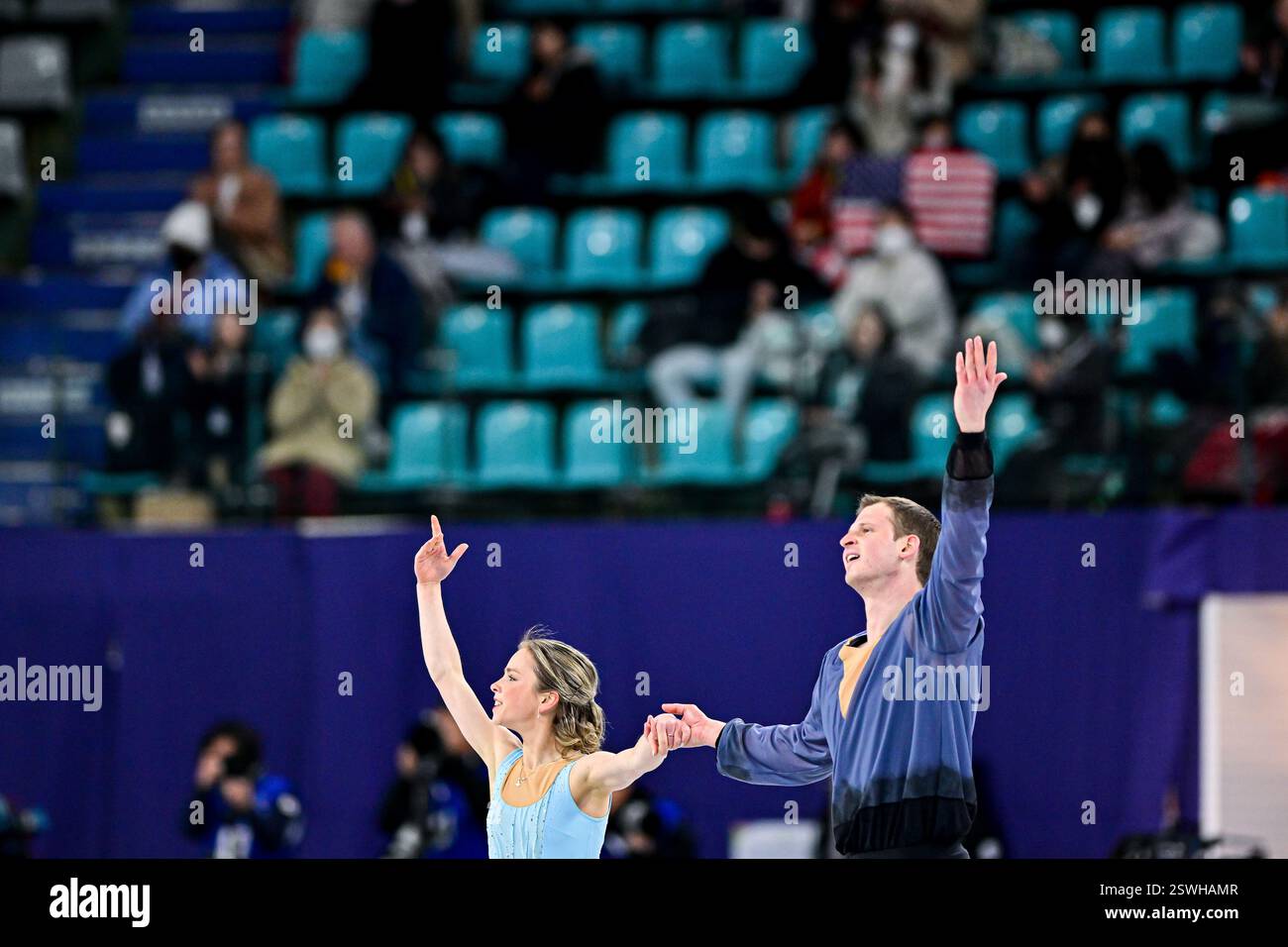 Alisa EFIMOVA & Misha MITROFANOV (USA), during Pairs Free Skating, at ...