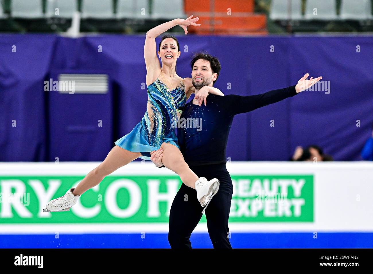Deanna STELLATO-DUDEK & Maxime DESCHAMPS (CAN), during Pairs Free ...