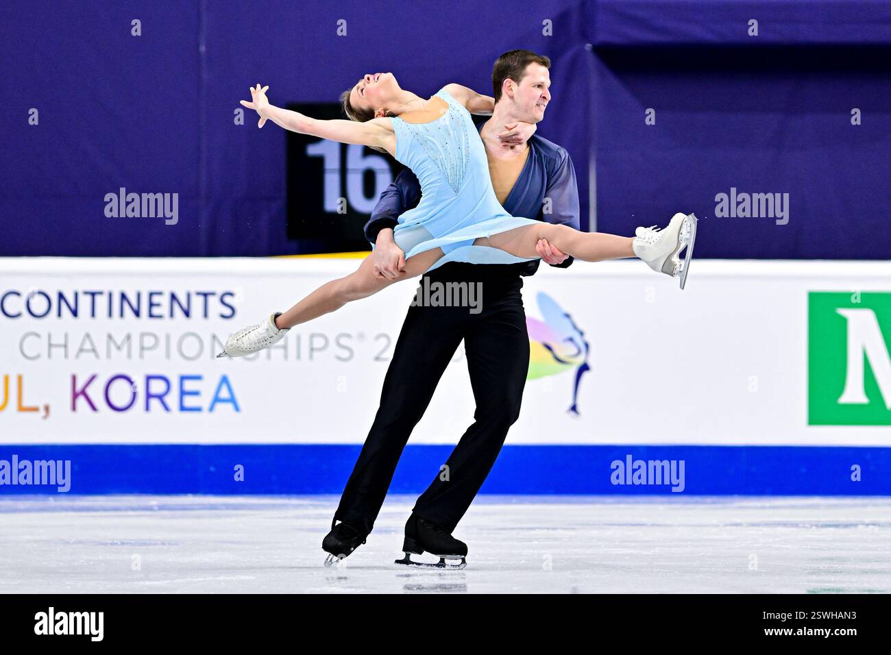 Alisa EFIMOVA & Misha MITROFANOV (USA), during Pairs Free Skating, at ...