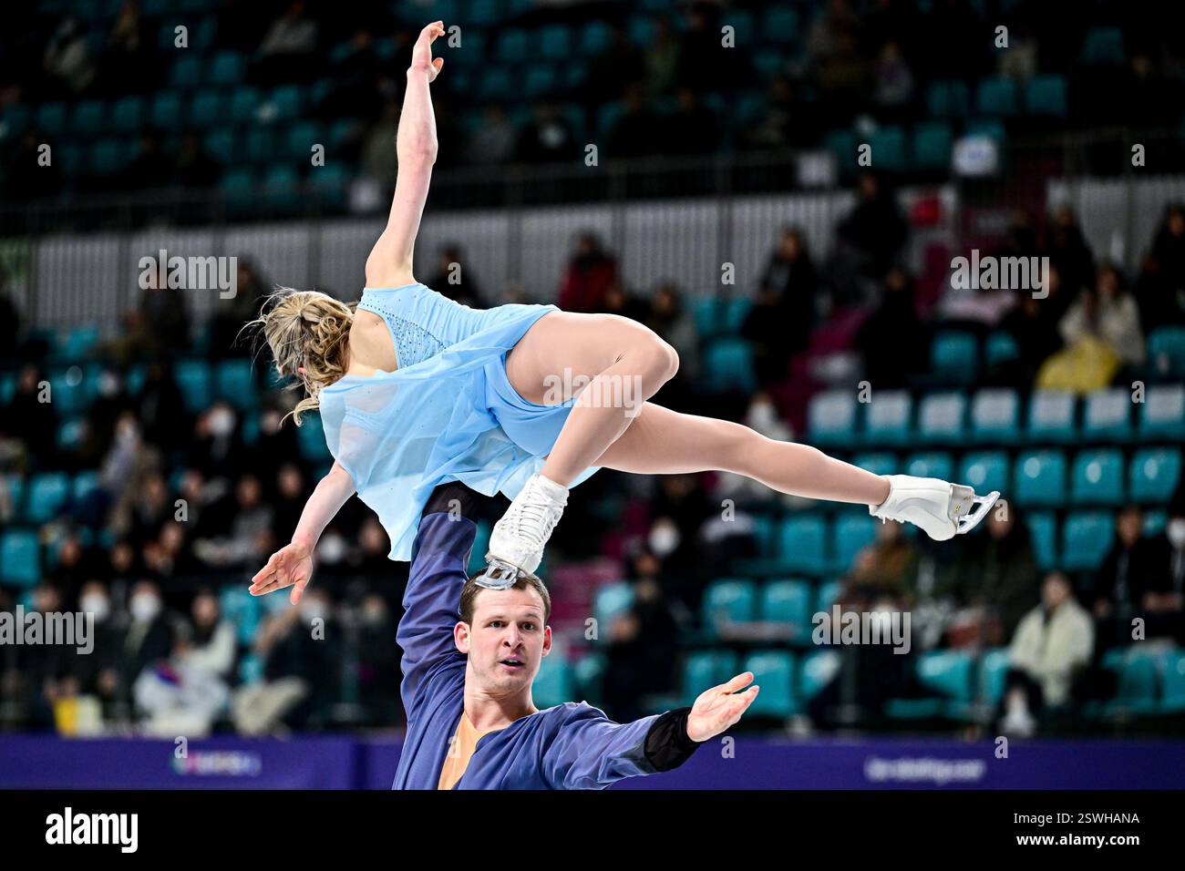 Alisa EFIMOVA & Misha MITROFANOV (USA), during Pairs Free Skating, at ...