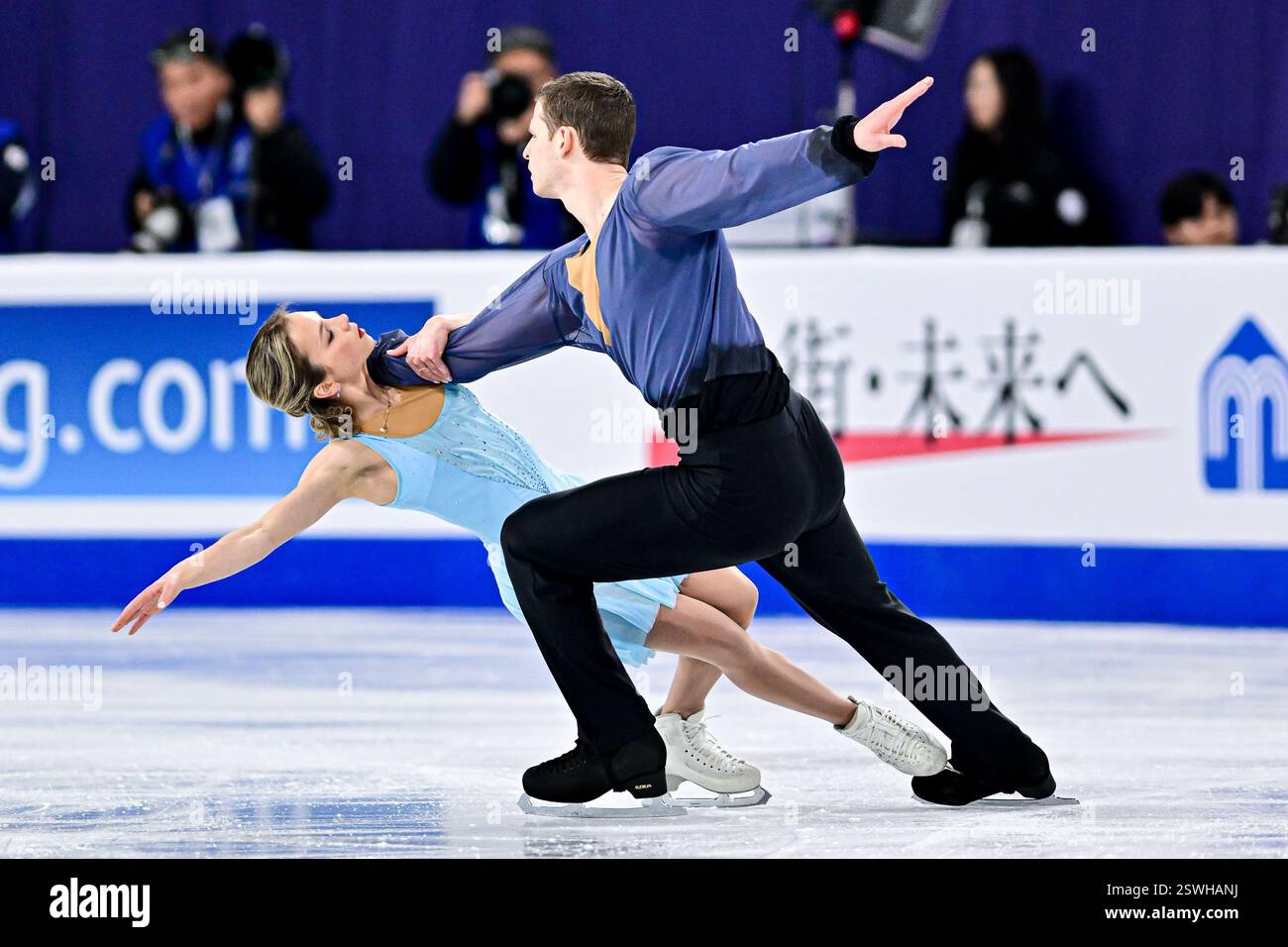 Alisa EFIMOVA & Misha MITROFANOV (USA), during Pairs Free Skating, at ...