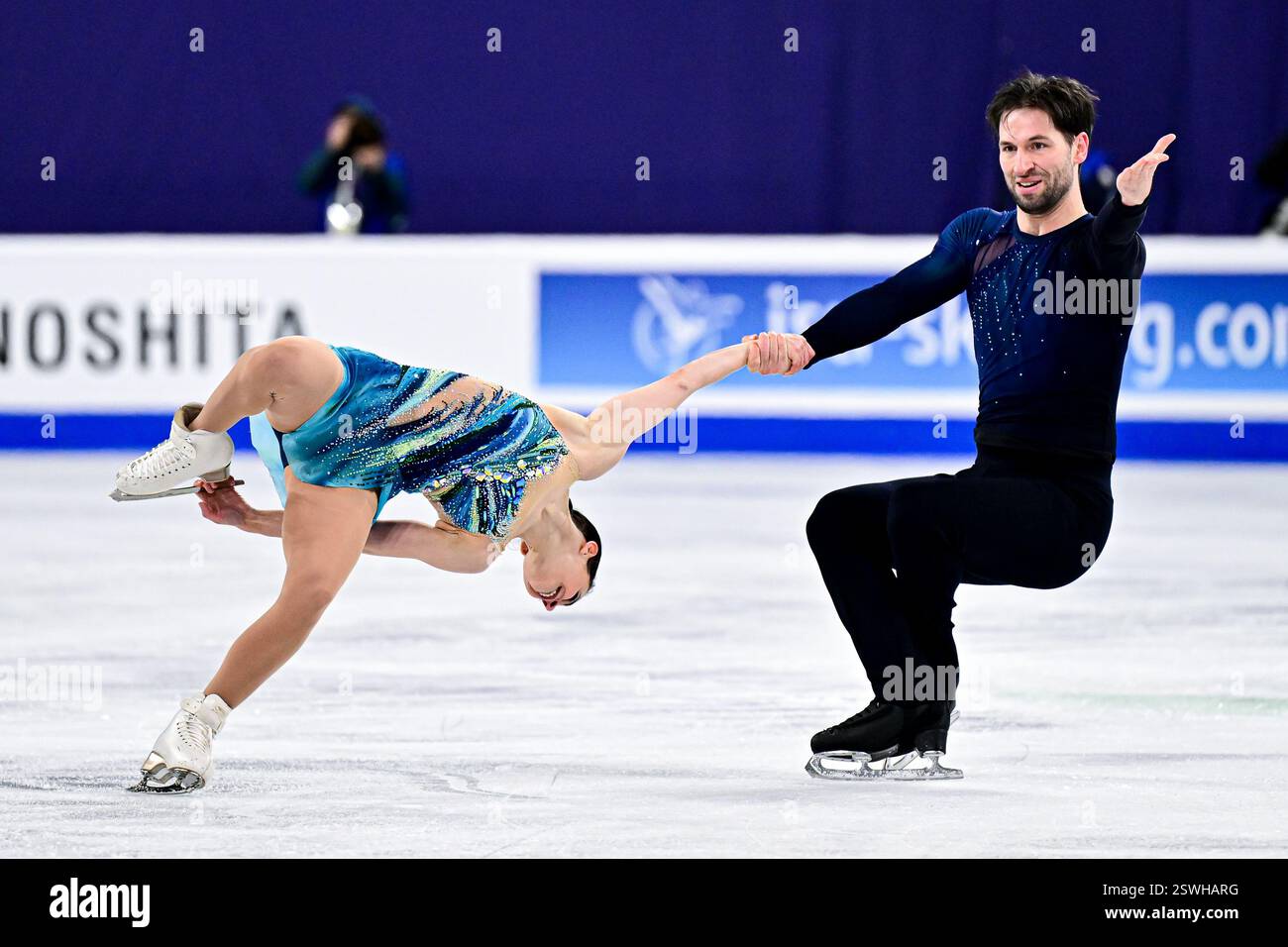 Deanna STELLATO-DUDEK & Maxime DESCHAMPS (CAN), during Pairs Free ...