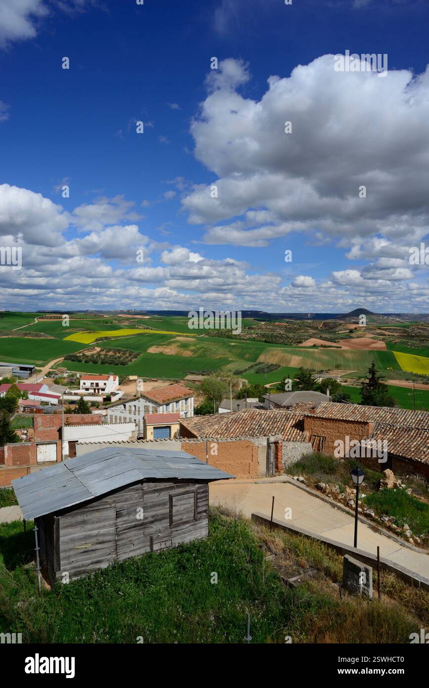 Church of Alarilla, Guadalajara, Spain Stock Photo - Alamy