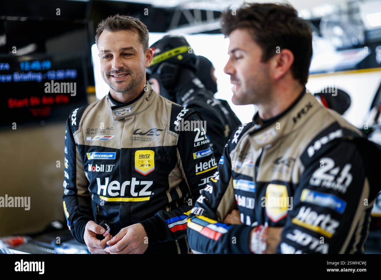 BAMBER Earl (nzl), Cadillac Hertz Team Jota, Cadillac V-Series.R #38 ...