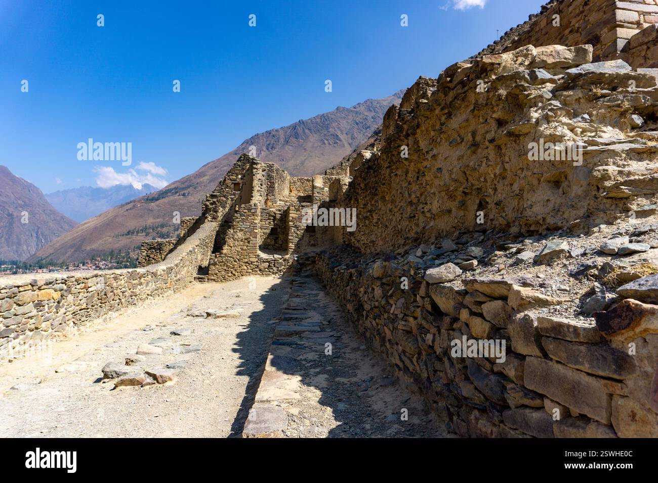 Ollantaytambo archaeological site showcasing the legacy of the Inca ...