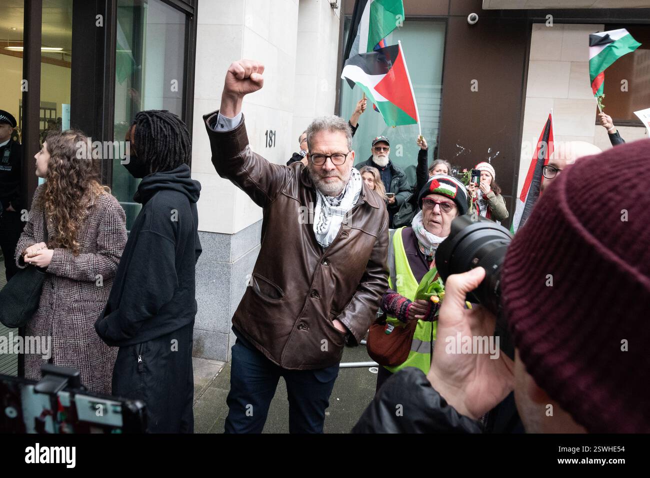 London, UK. 21 February, 2025. Director of the UK's Palestine ...