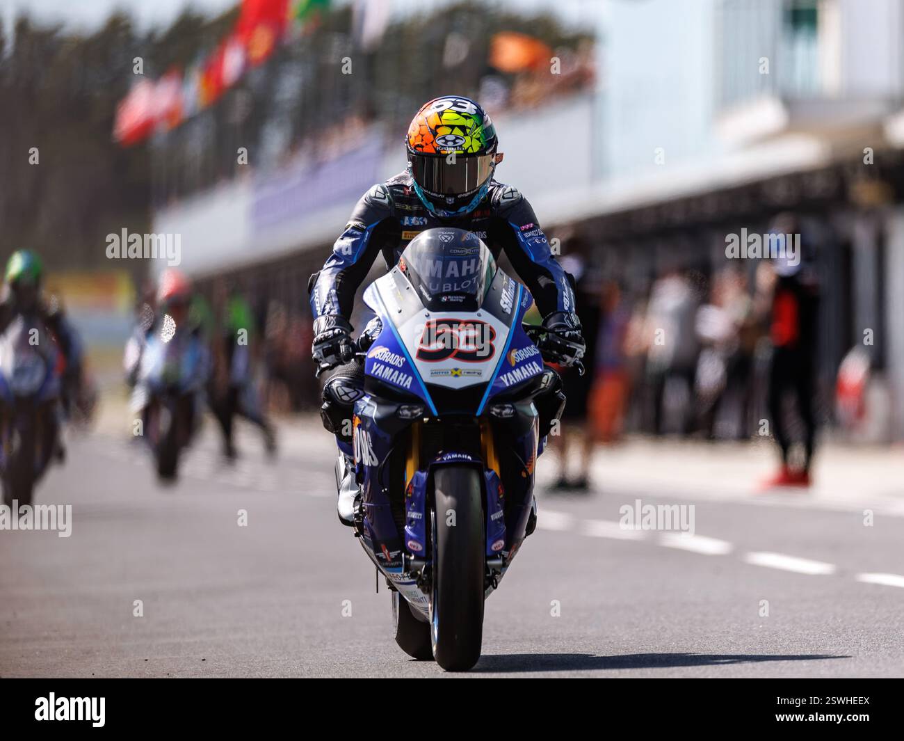 Phillip Island, 21 Feb 2025: Tito Rabat (ESP) of Yamaha Motoxracing ...