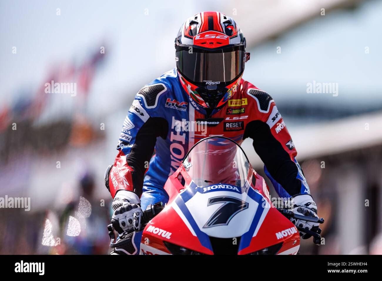 Phillip Island, 21 Feb 2025: Iker Lecuona (ESP) of Honda HRC during ...