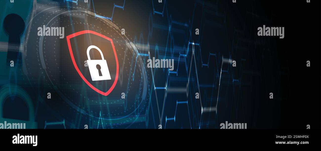 Cyber security effective technology protection Stock Vector Image & Art ...