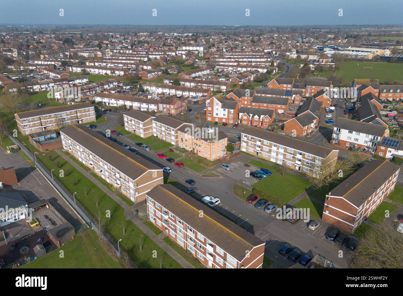 Slough view houses hi-res stock photography and images - Alamy