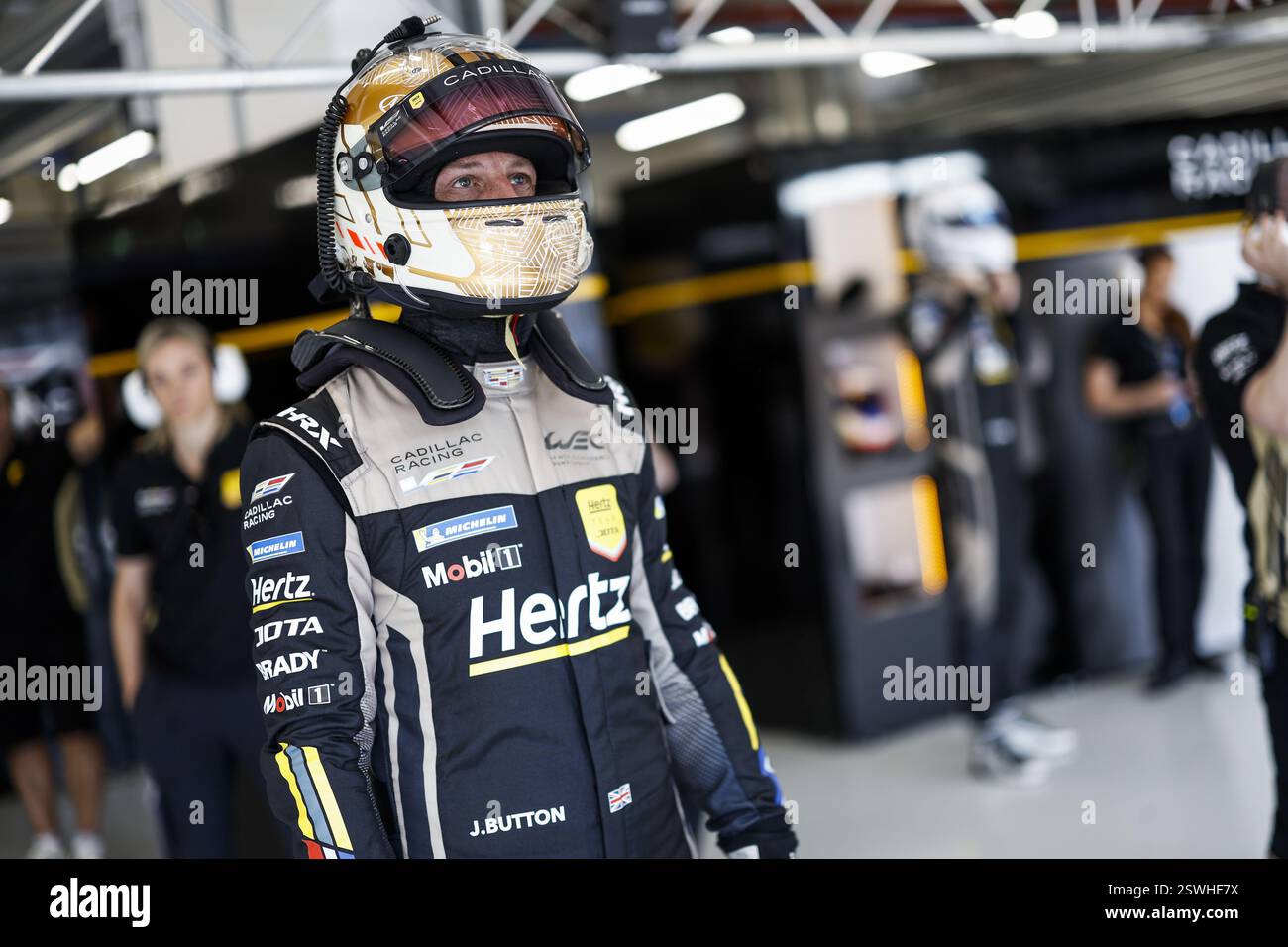 BUTTON Jenson (gbr), Cadillac Hertz Team Jota, Cadillac V-Series.R #38 ...