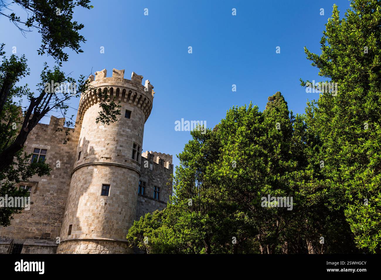 The Grandmaster's Palace of the Knights of the Rhodes in the Rhodes ...
