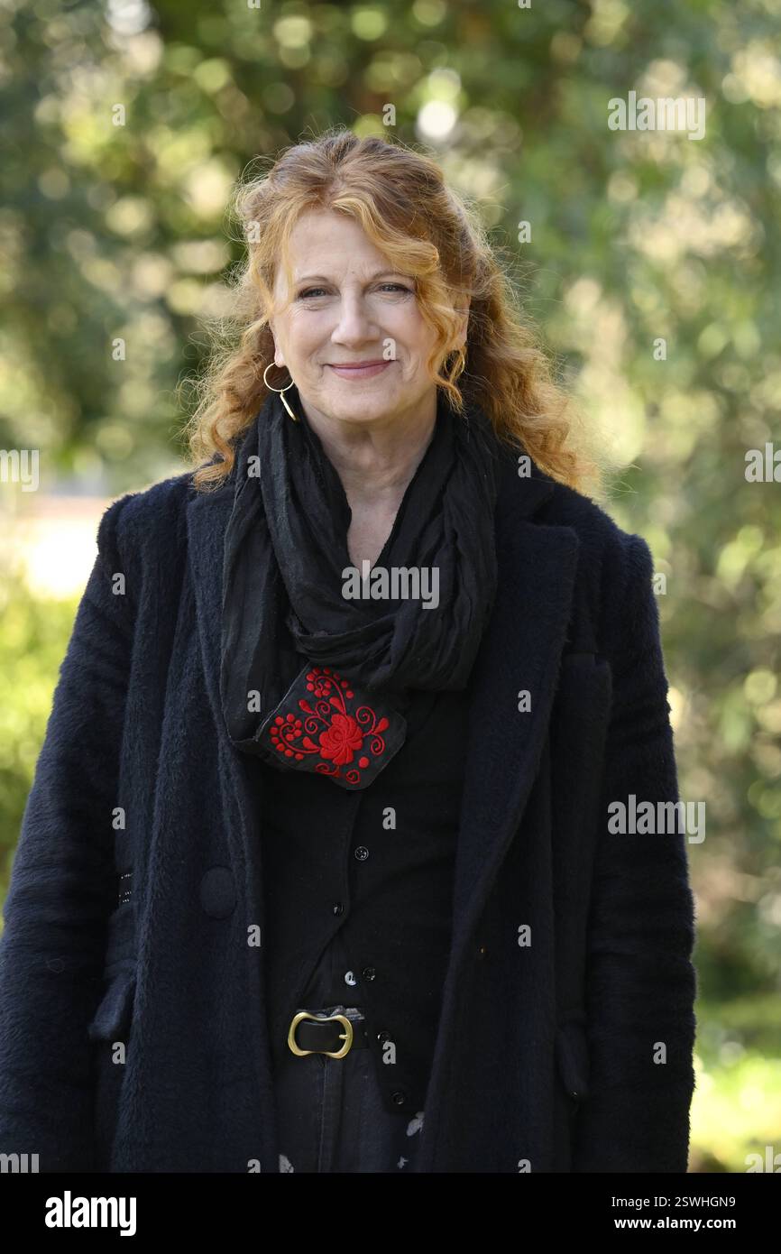 Rome: Casa del cinema. Photocall film Amiche Mai. In the photo: Angela ...