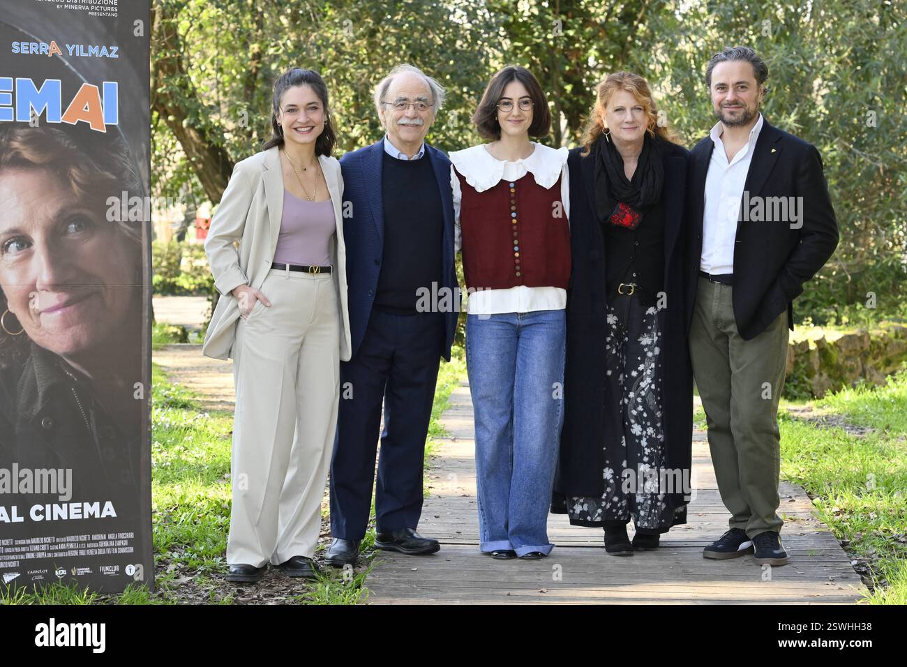 Rome, Italy. 21st Feb, 2025. Rome: Casa del cinema. Photocall film ...